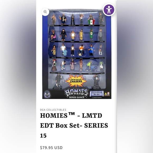DGA | Art | Homies Series Quince Limited Edition Box Set Black | Poshmark